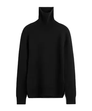 TOTEME High Neck Side Slit Jumper