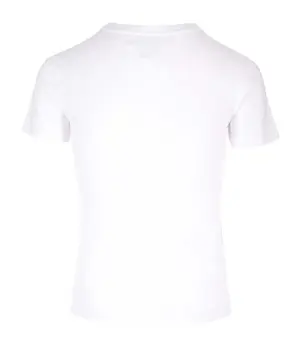MAISON MARGIELA Logo Print Crewneck T-shirt - White