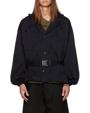 Bottega Veneta Packable Hooded Jacket