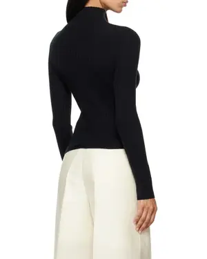 Arch4 Ribbed Cashmere High Neck Sweater