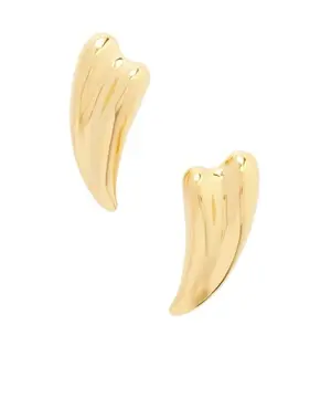 TOM FORD Gold-tone Clip Earrings - Yellow