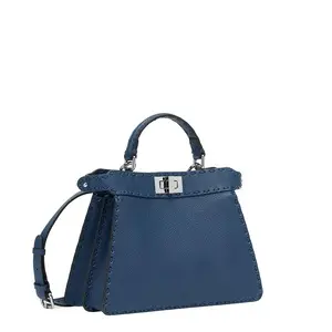 Fendi Peekaboo Iseeu Small Tote Bag - Blue