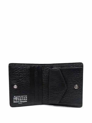 MAISON MARGIELA Four-stitches Compact Wallet - Black