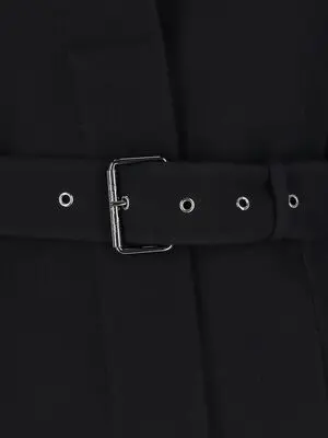 Dior Belted Flared Coat