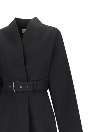 Dior Belted Flared Coat