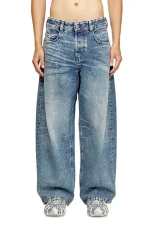 DIESEL® D-enim-m-fsh Jeans Wide Leg