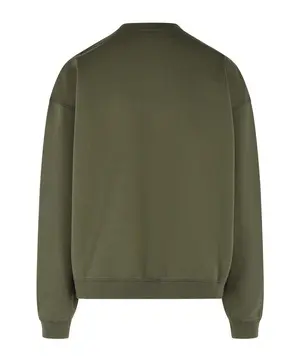 Dsquared2 Signature Relaxed Fit Crewneck Sweatshirt - Green