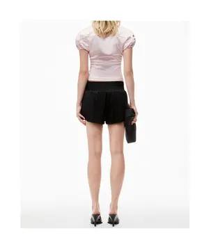 Alexander Wang Wide Elasticated Mini Shorts