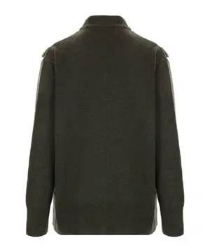 NAMACHEKO Virgin Wool Sweater With Feather Effect