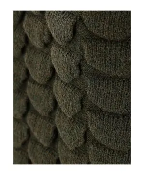 NAMACHEKO Virgin Wool Sweater With Feather Effect