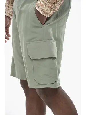 Loewe Logo Patch Cargo Shorts