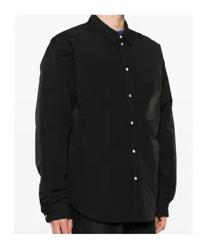 PURPLE BRAND Logo-print Shirt Jacket