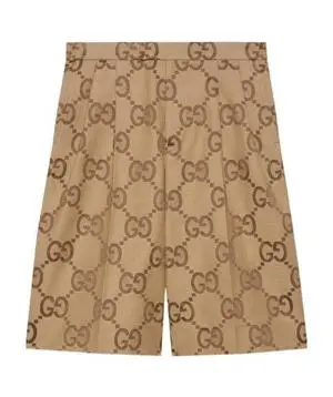 Gucci Jumbo Gg Monogram Tailored Shorts - No
