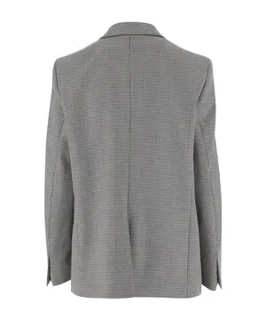 JIL SANDER Single-breasted Checked Blazer