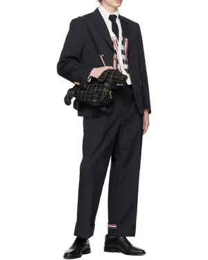 Thom Browne Grosgrain-loop Trim Lace-up Shoes