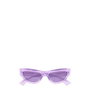 Gucci Gucci Eyewear Cat Eye Frame Sunglasses Violet