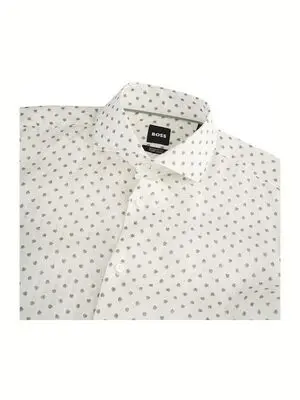 Hugo Boss Polka-dot Print Shirt