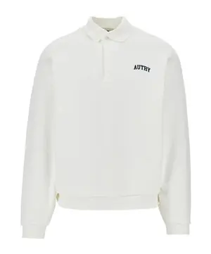 AUTRY Logo Polo Sweatshirt