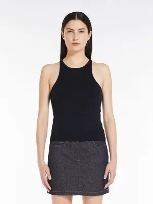 Max Mara Crewneck Sleeveless Top