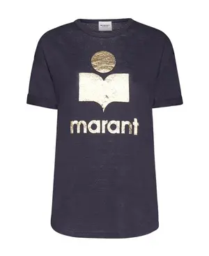 Isabel Marant Etoile Logo T-shirts For Women