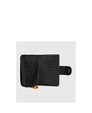 Gucci Medium Double G Wallet With Bamboo