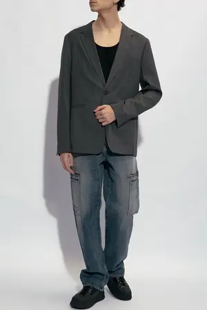 Givenchy Single-breasted Tailored Blazer - Black