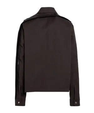 Rick Owens Tour Snap Front Straight Hem Jacket