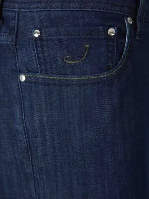 Jacob Cohen Belt-loop Jeans With Logo Detail