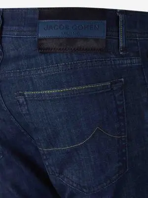 Jacob Cohen Belt-loop Jeans With Logo Detail