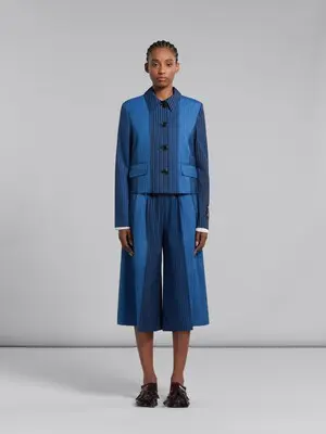 Marni Pinstriped Shirt Jacket