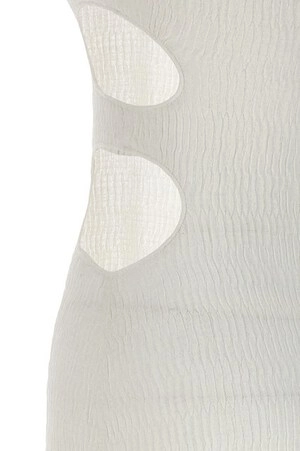 Chloé Cut-out Sleeveless Maxi Dress - White