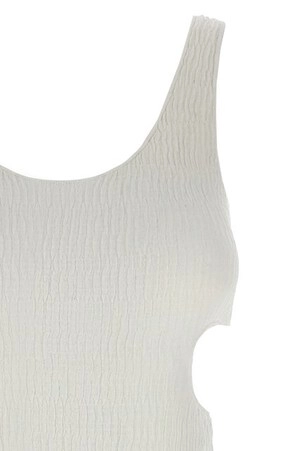 Chloé Cut-out Sleeveless Maxi Dress - White