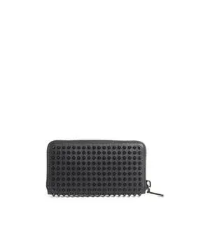 CHRISTIAN LOUBOUTIN Panettone Zip-around Wallet - Black
