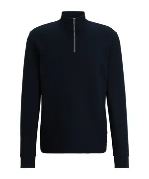 Hugo Boss Long Sleeve Zipper Collar T-shirt