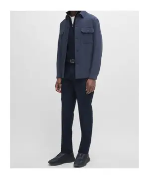 Hugo Boss Long Sleeve Zipper Collar T-shirt
