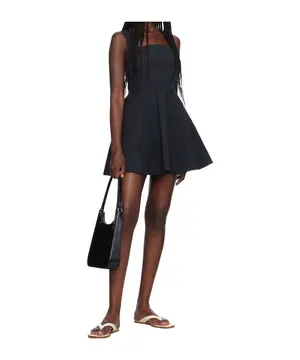Staud Teresa Square Neck Dress