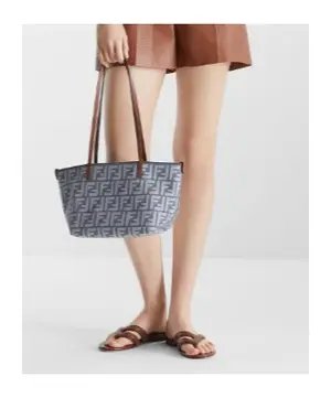 Fendi F-shaped Ayers Flatform Flip-flops