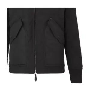 Burberry Quilted Zipped Jacket