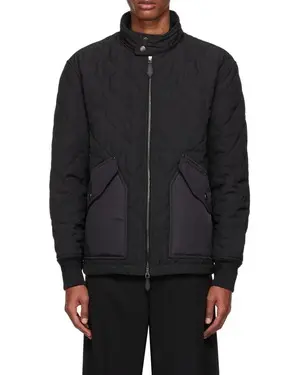 Burberry Quilted Zipped Jacket