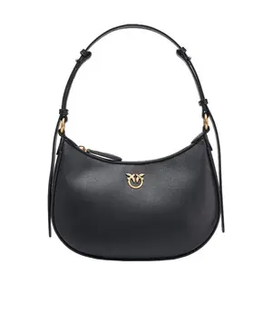 Pinko Half Moon Mini Love Bag - Black