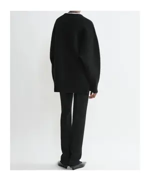 TOTEME Double-knit Sweater With Side Slits