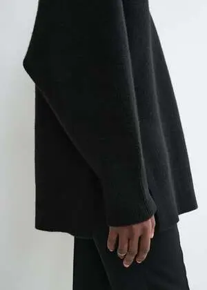 TOTEME Double-knit Sweater With Side Slits