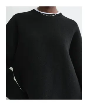 TOTEME Double-knit Sweater With Side Slits