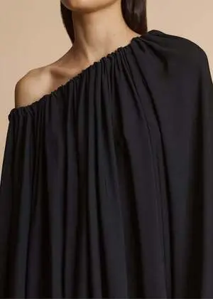 Khaite Nash Draped Blouse