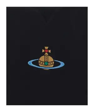 VIVIENNE WESTWOOD Orb Embroidered Crewneck Sweatshirt