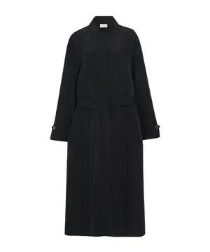 THE ROW Ryo Belted Coat - Black