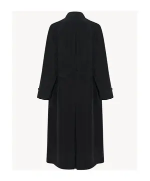 THE ROW Ryo Belted Coat - Black
