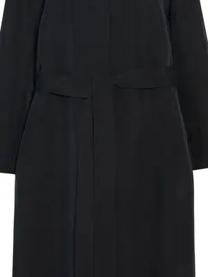 THE ROW Ryo Belted Coat - Black