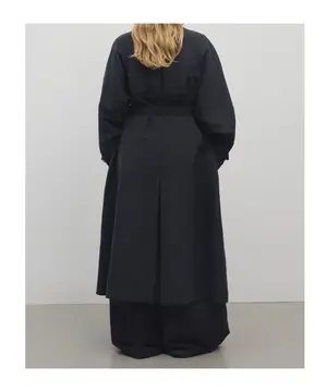 THE ROW Ryo Belted Coat - Black