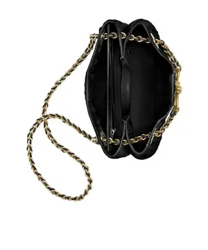 Bottega Veneta Andiamo Small Woven Tote Bag - Black